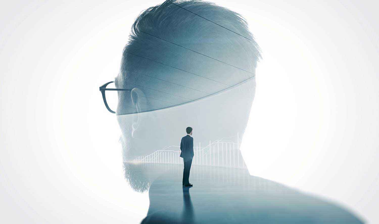 Présenter un chef d'entreprise avec un portrait ou une interview